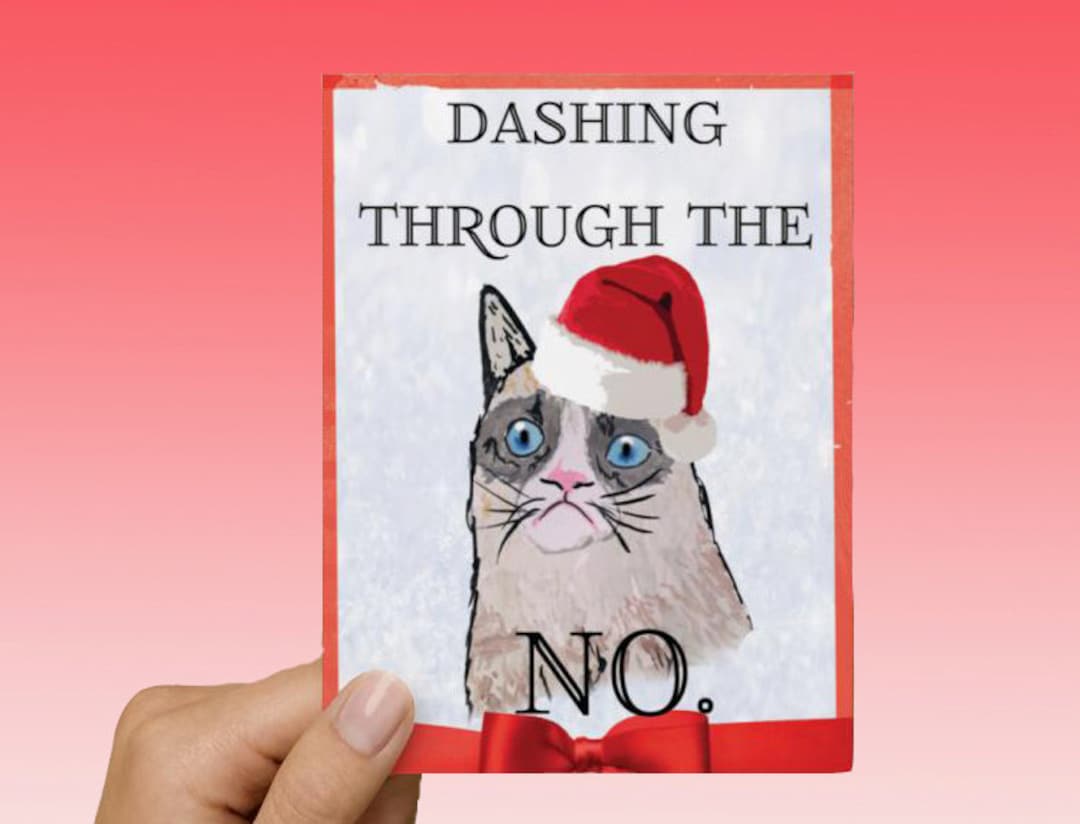 Grumpy Cat Christmas Cards