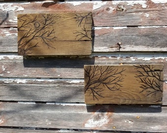 Tree branch art | Etsy
