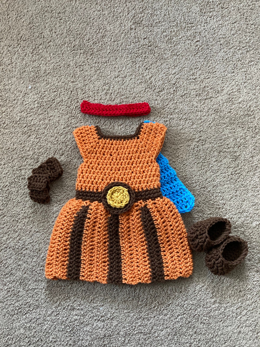 Crochet Hercules Outfit/hercules Costume/baby Gladiator Costume/made to ...