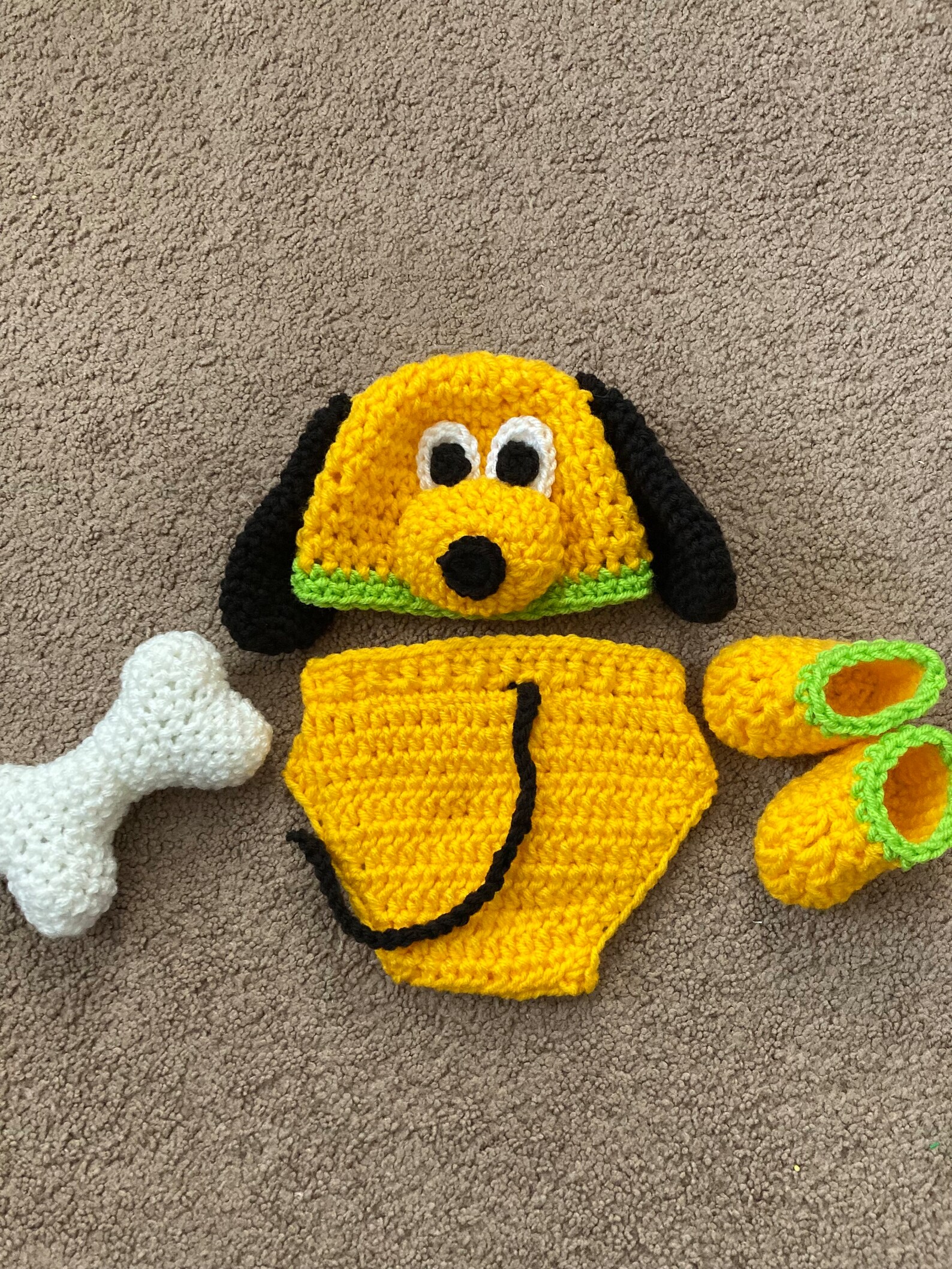 Crochet Pluto Inspired Costume: Newborn Photo Prop Set - Etsy