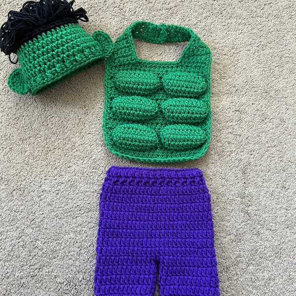 Hulk Baby Photo Prop - Etsy