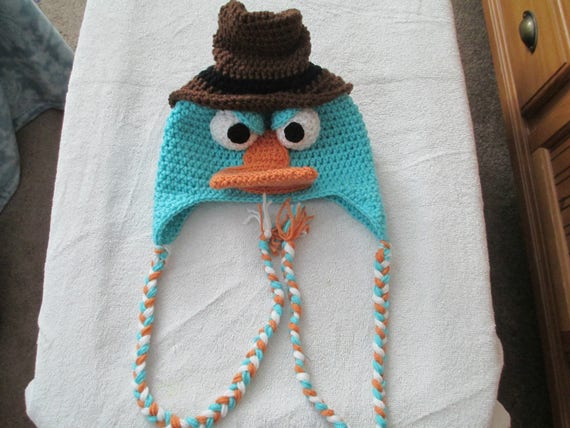Perry the Platypus Hatplatypus Costumeagent Platypus - Etsy Australia
