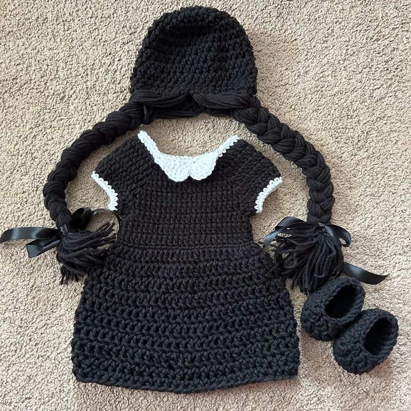 Wednesday Addams Hat - Etsy