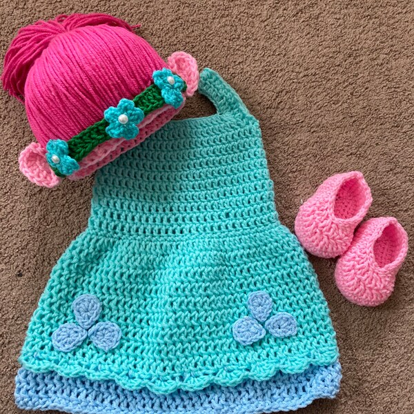 Princess Poppy Costume - Etsy