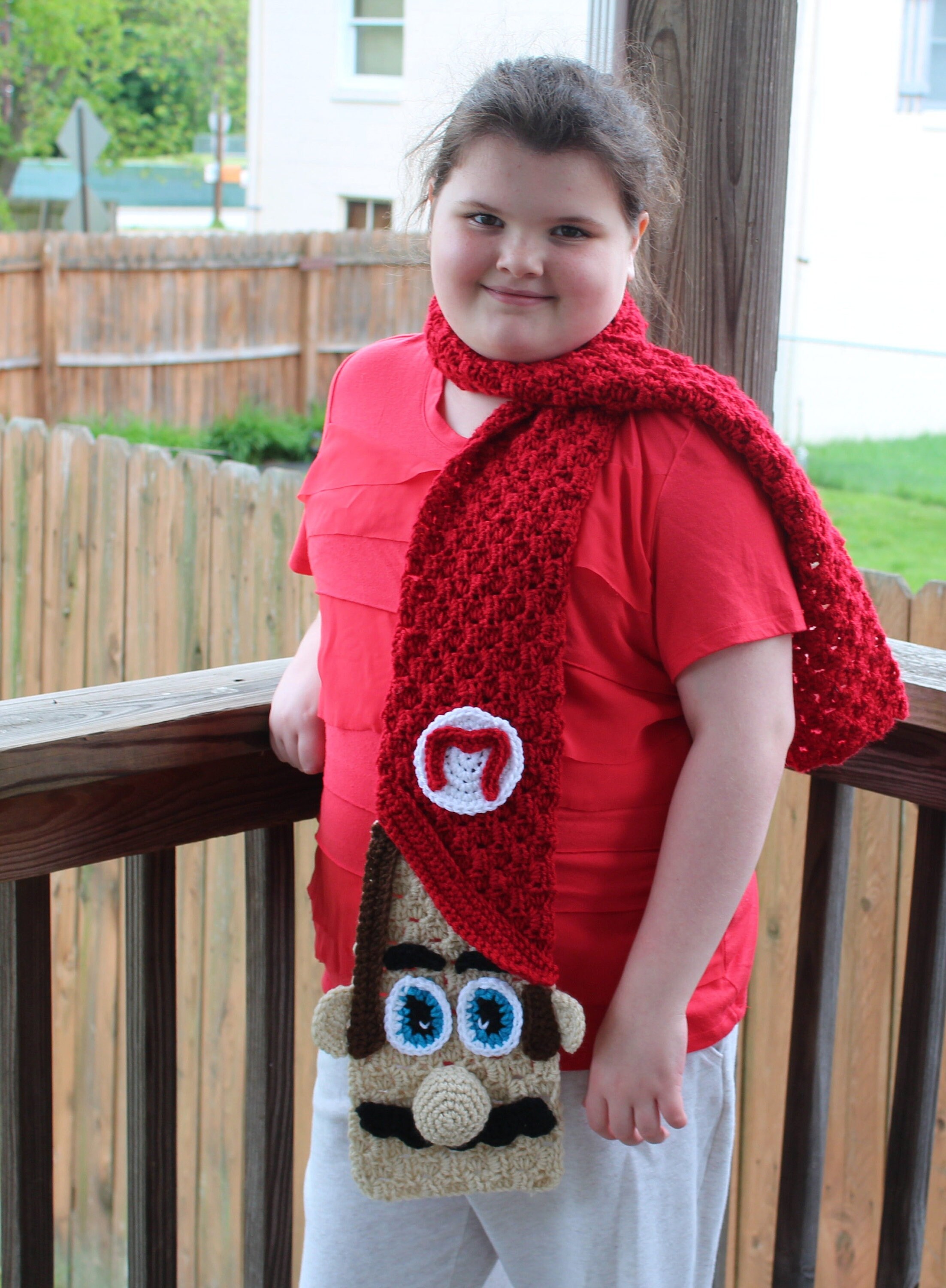 Super Mario and Luigi Scarf--mario Brothers-----made to ORDER - Etsy
