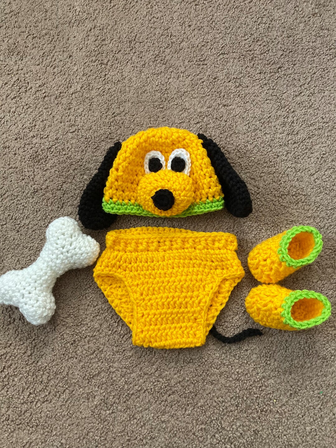 Pluto Inspired Costume/crochet Pluto Costume/ Pluto Inspired Photo Prop ...