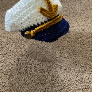 Captain Baby Costume, Newborn Sailor Outfit, Baby Boy, Nautical ...