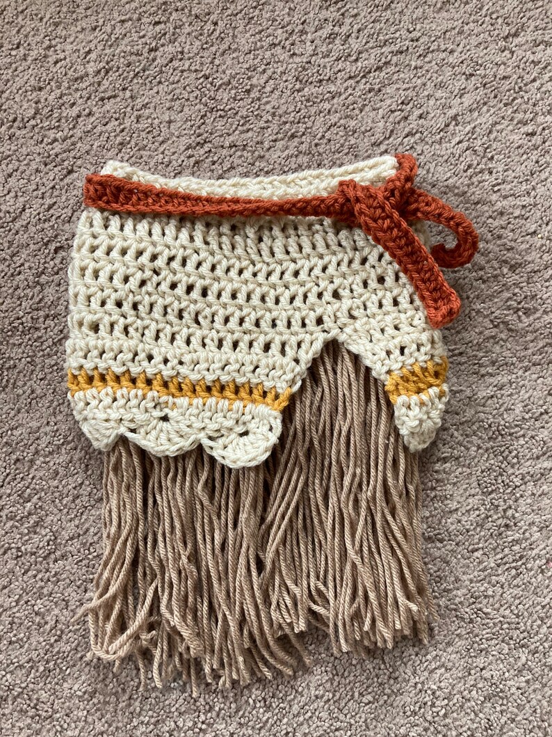 Moana Inspired Costume/crochet Princess Moana Skirt Top and - Etsy