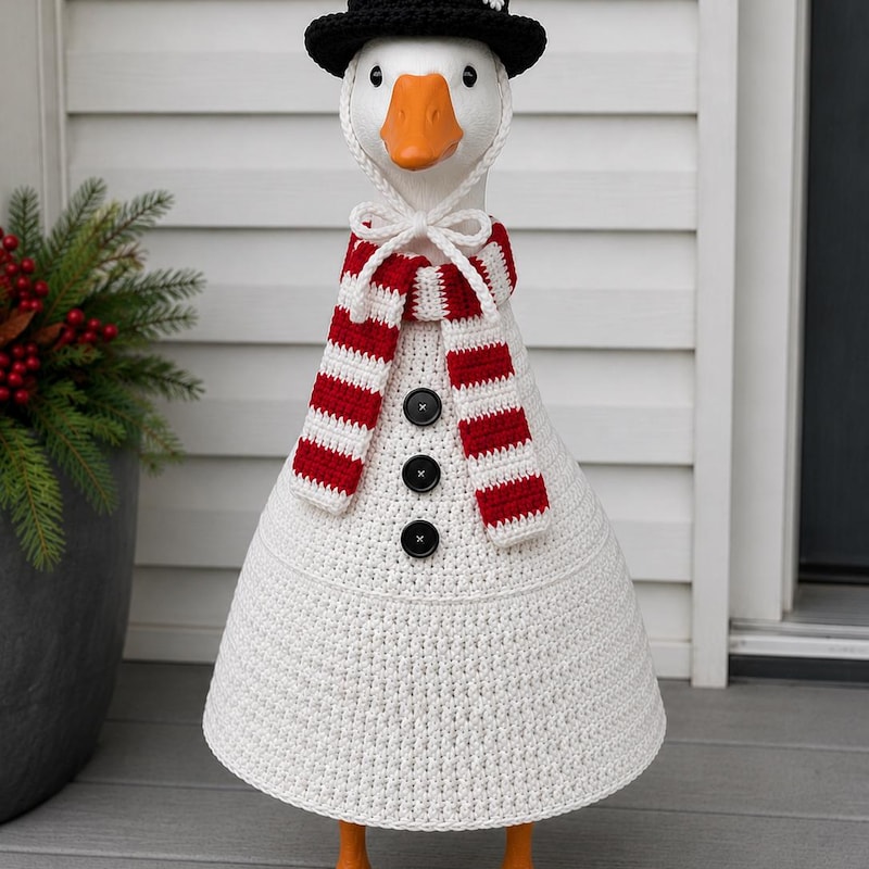 Porch Snowman Goose Outfit - Etsy