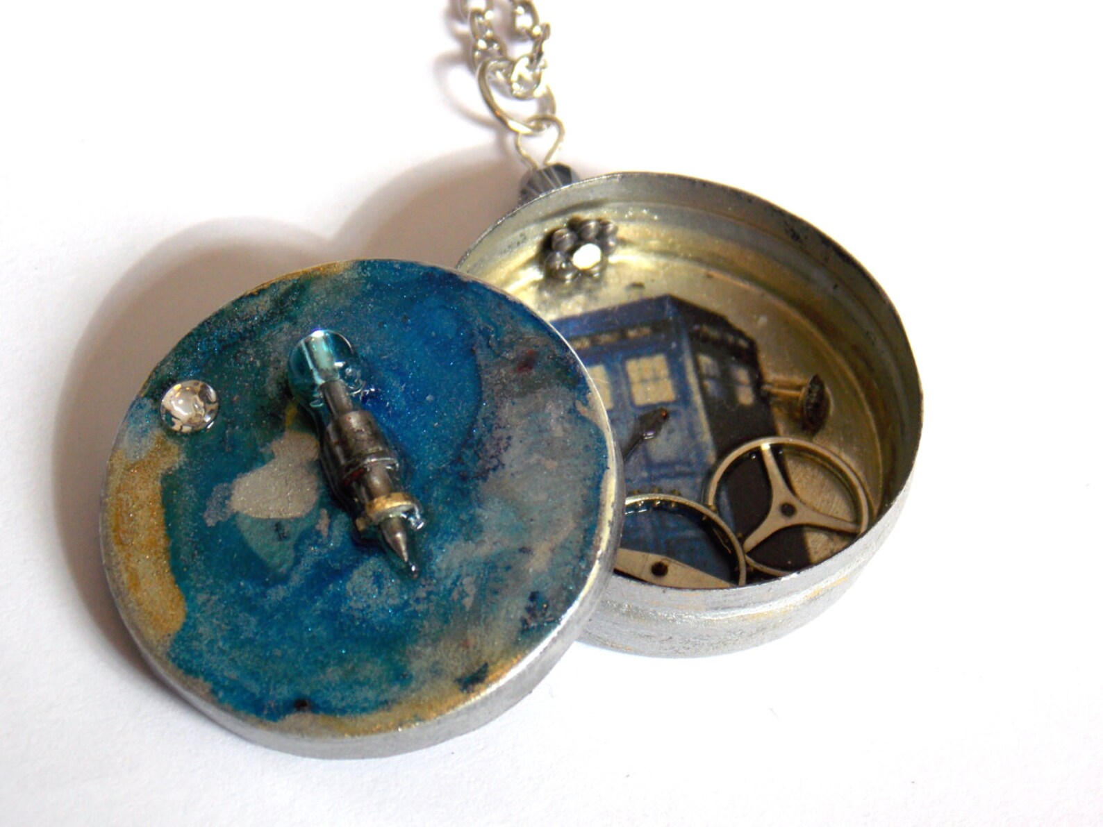 Doctor Who Necklace "hidden Dimension Locket #1" - Etsy