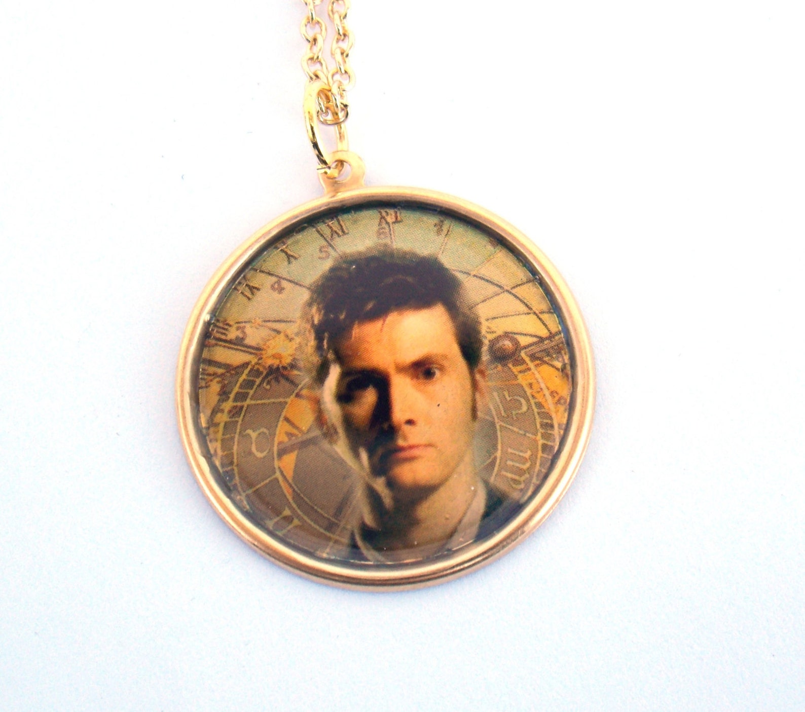 Doctor Who Necklace the Tenth Doctor - Etsy