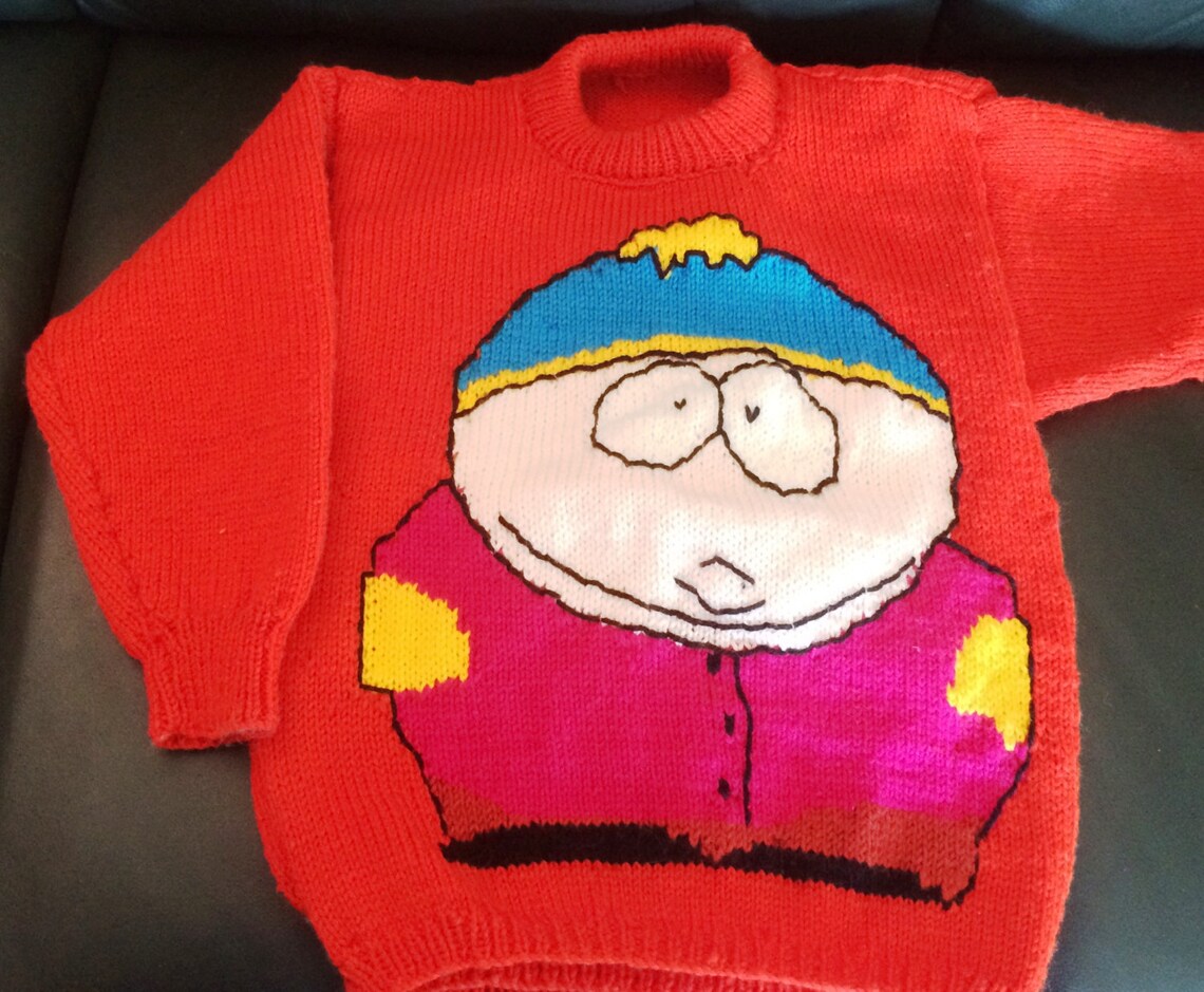 Cartman Jumper Pattern - Etsy