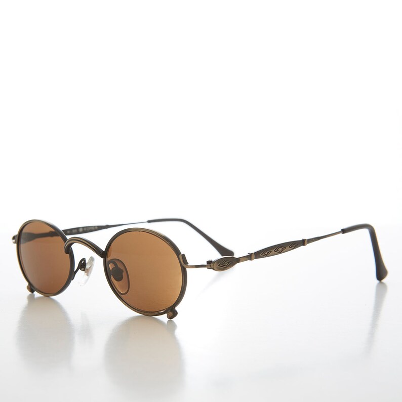 Oval Spectacle 90s Vintage Edwardian Style Sunnies Roan - Etsy