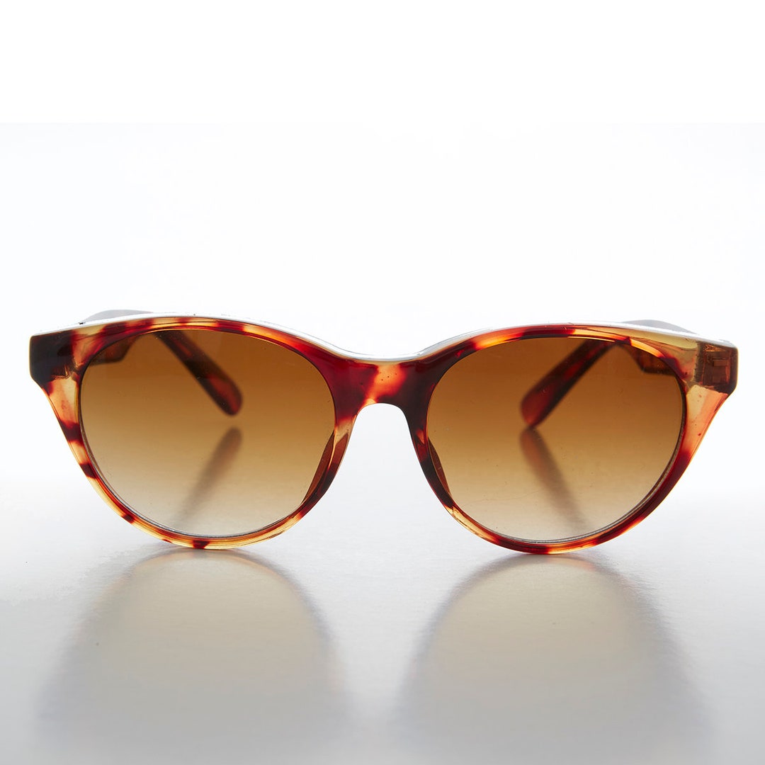 Classic Tortoiseshell Cat Eye Sunglasses Kitty Etsy