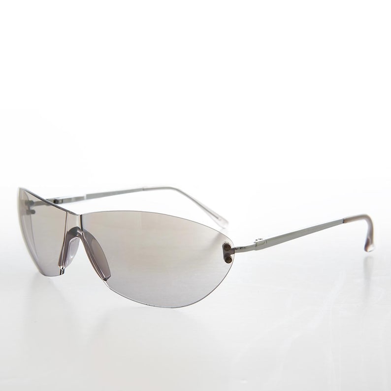 Cybercore Pastel Rimless Sunglasses - Laszlo - Etsy