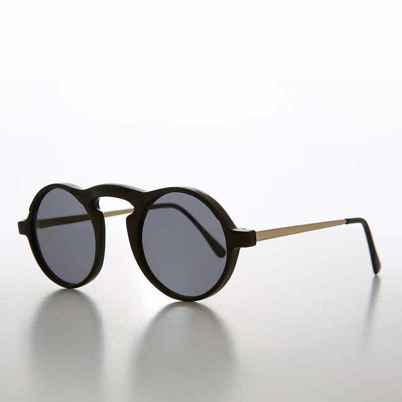 Round Old Fashioned Aviator Sunglasses - Dane - Etsy