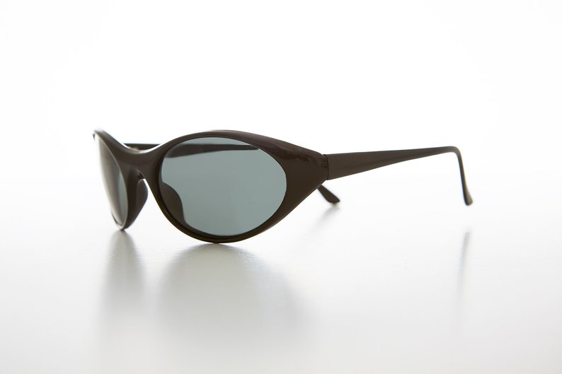 Bug Eye Goggle Wrap Around Vintage Sunglass With Glass Lens - Etsy