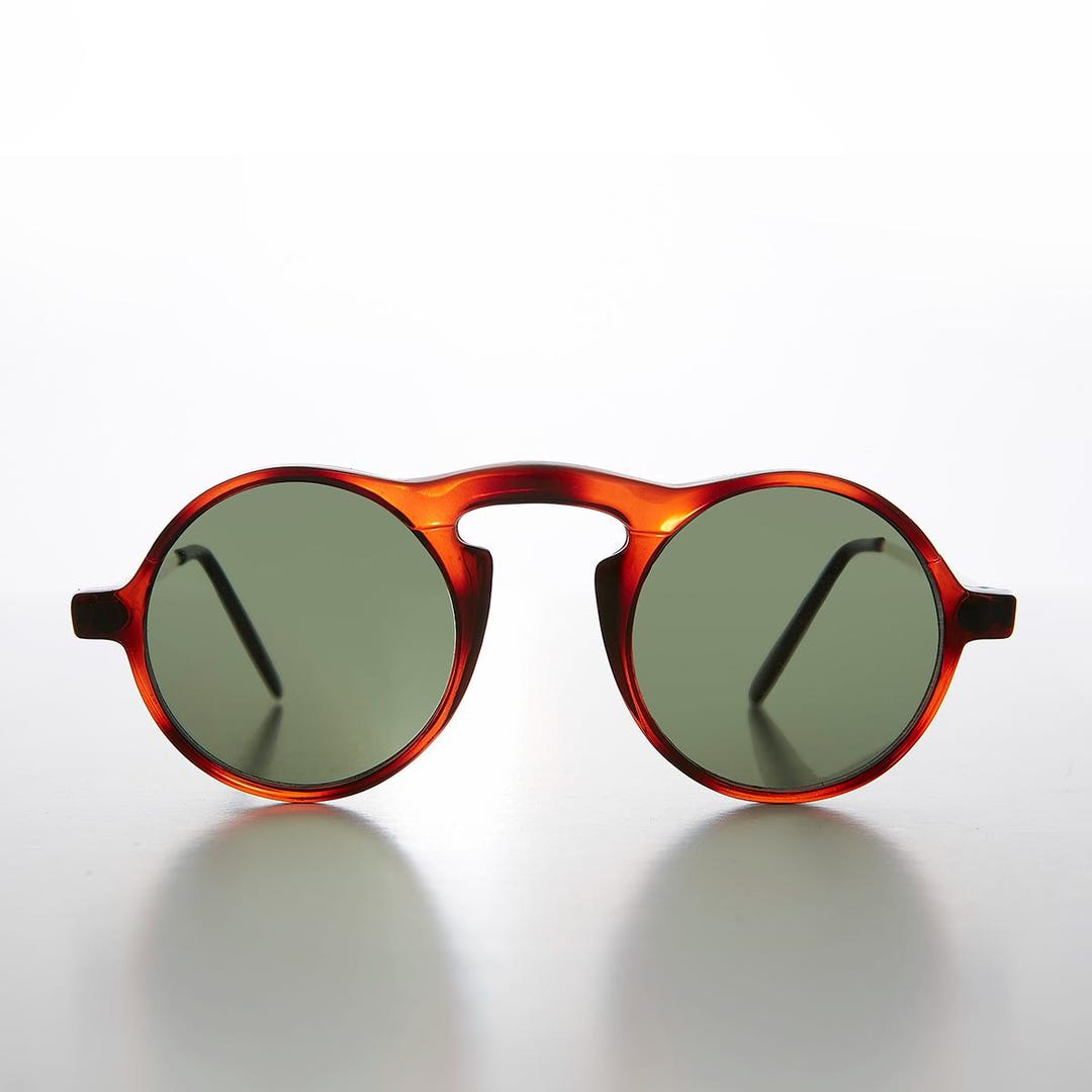 Round Old Fashioned Aviator Sunglasses - Dane - Etsy