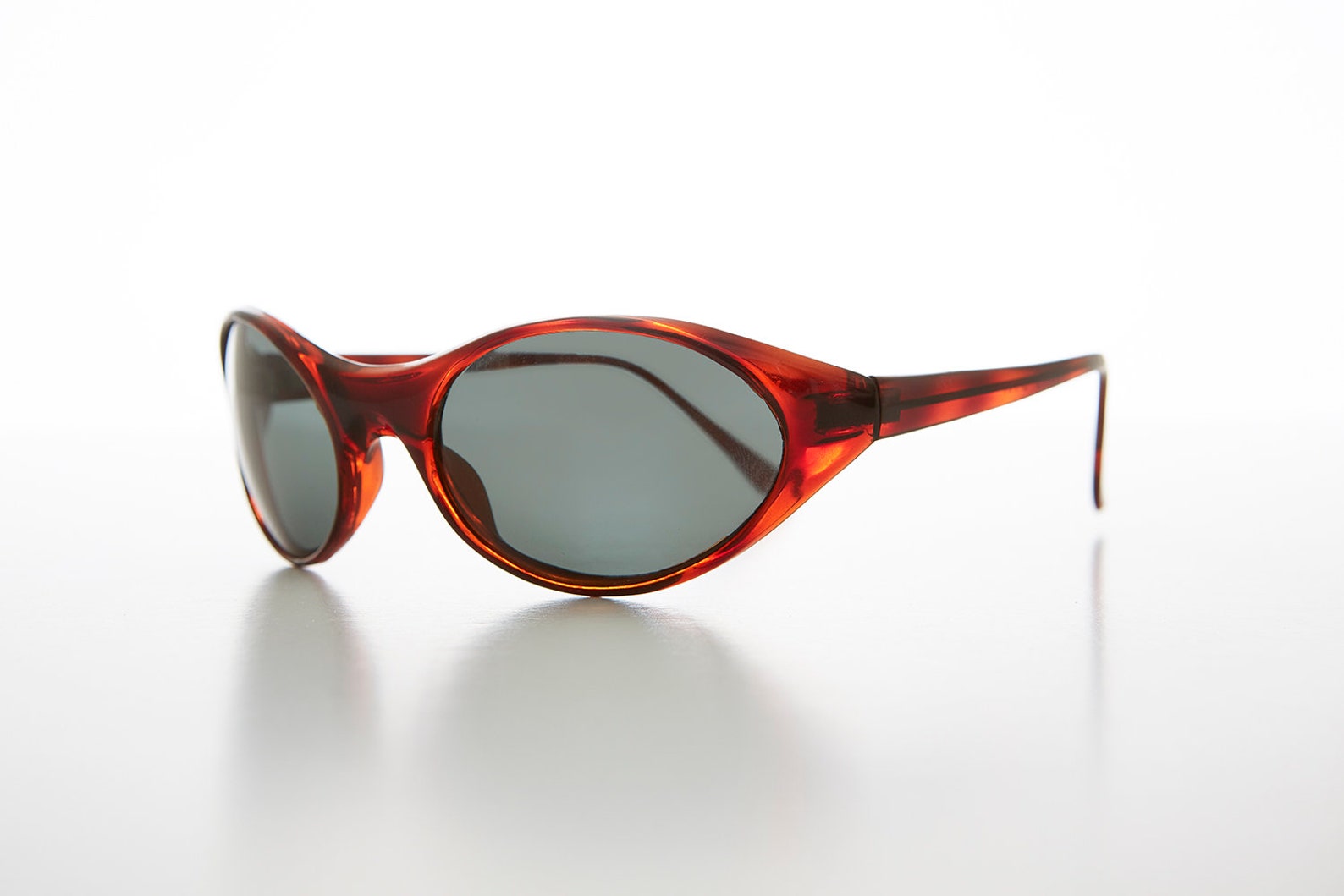 Bug Eye Goggle Wrap Around Vintage Sunglass With Glass Lens - Etsy