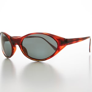 Bug Eye Goggle Wrap Around Vintage Sunglass With Glass Lens - Etsy