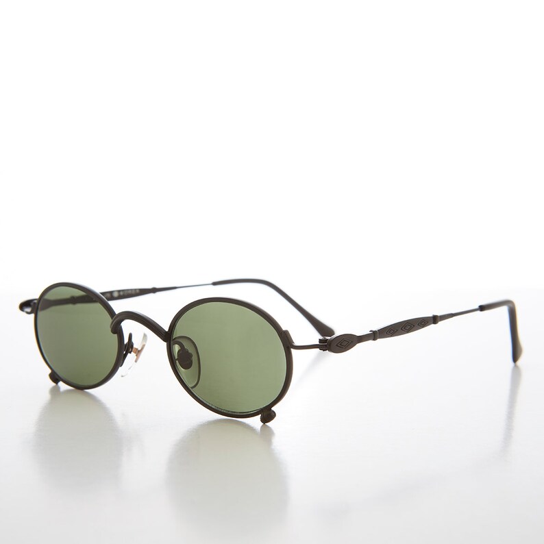 Oval Spectacle 90s Vintage Edwardian Style Sunnies Roan - Etsy