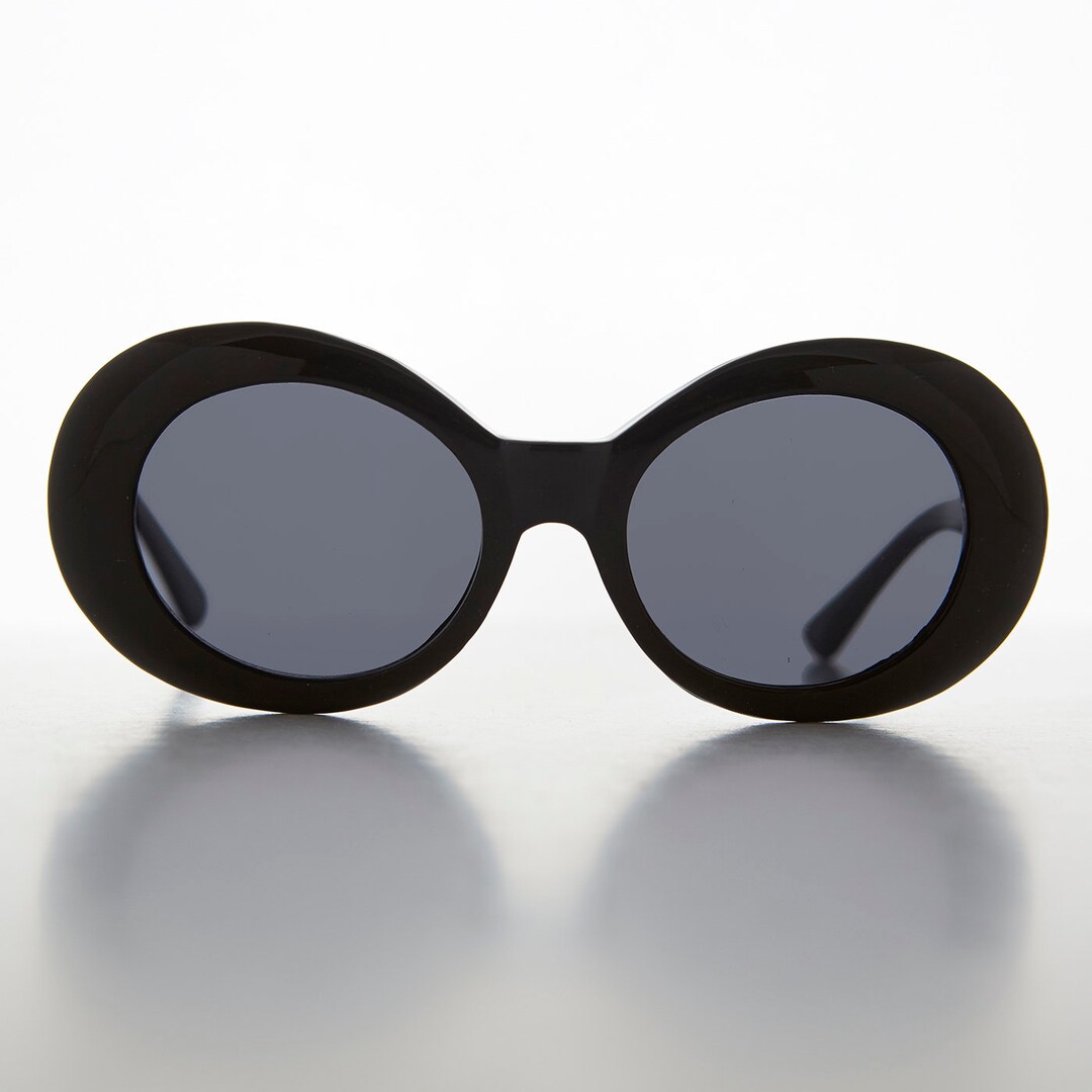 Oval Clout Cat Eye Vintage Sunglasses - Emma - Etsy