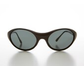 Bug Eye Goggle Wrap Around Vintage Sunglass With Glass Lens - Etsy