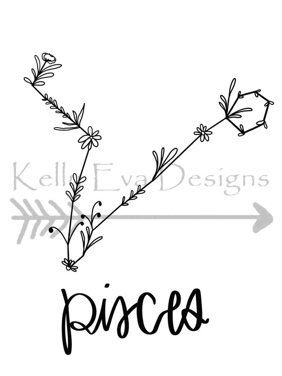 Pisces zodiac arrow 60 photos - Astrologytoyou.com