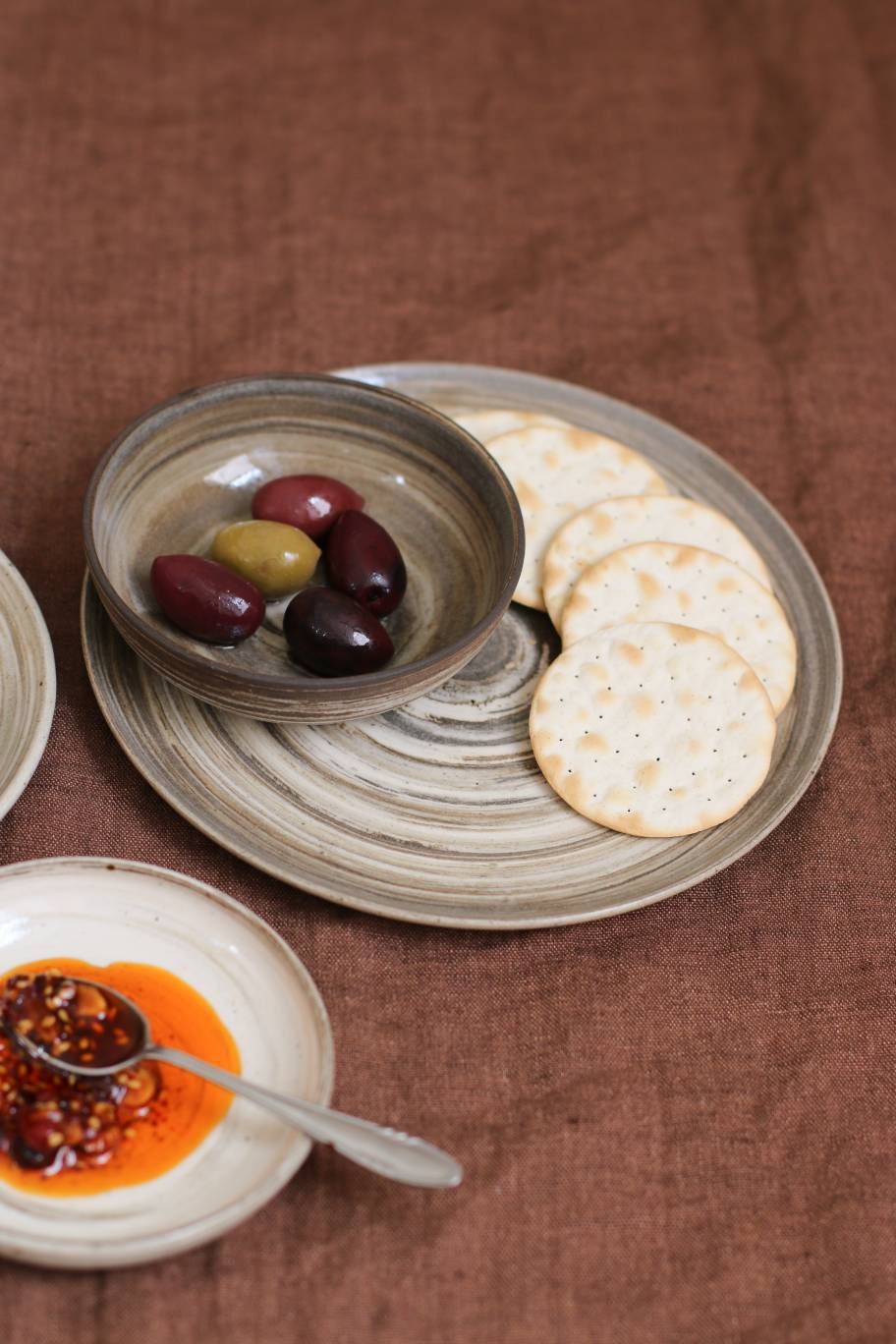 Small Medium Large Sandscape Collection Ceramic Plate - Etsy UK