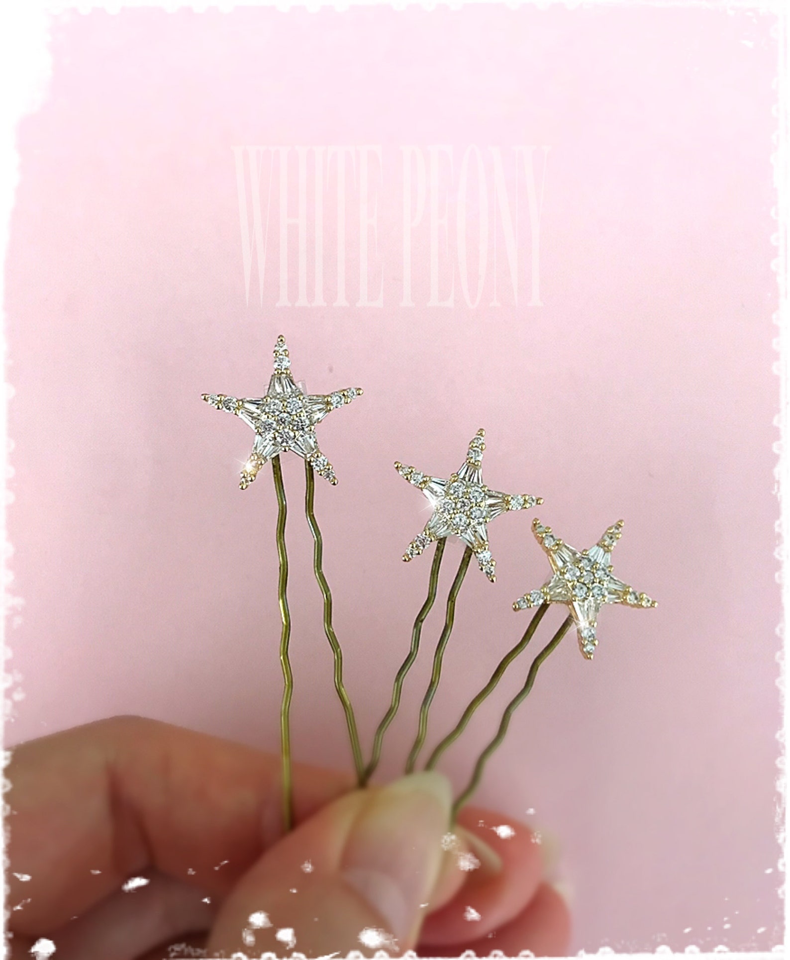 Celestial Gold Star Bridal Hair Pin Hair Accessory-art Deco | Etsy