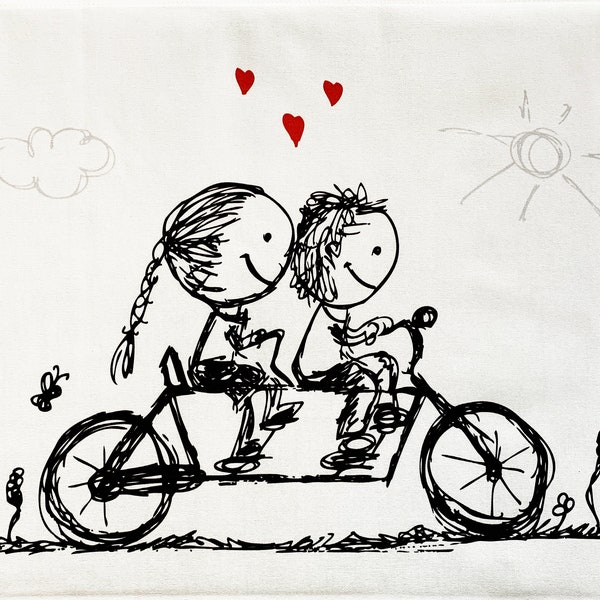 Bicycle for Two - Etsy