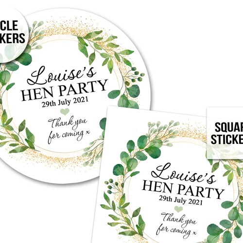 Hen Party Tags Gift Bag Tags Cocktail Drink Tags Hen | Etsy