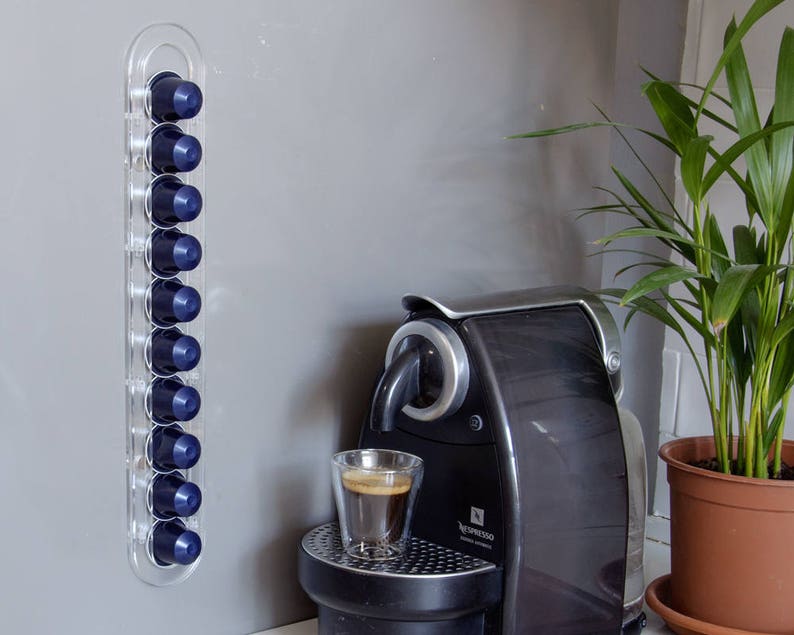 Clear Nespresso Original Capsules Holder 10 Coffee Pod - Etsy Clear Nespresso Original Capsules Holder 10 Coffee Pod - Etsy