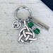 Personalized Celtic Knot Keychain Scottish Keychain Kilt - Etsy