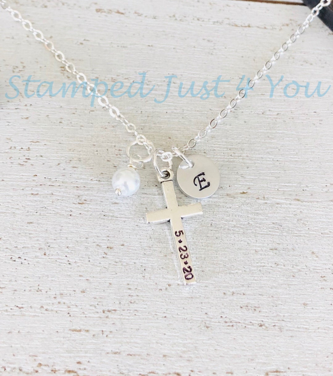 Personalized Communion Necklace, Communion Gift, Girls Communion ...