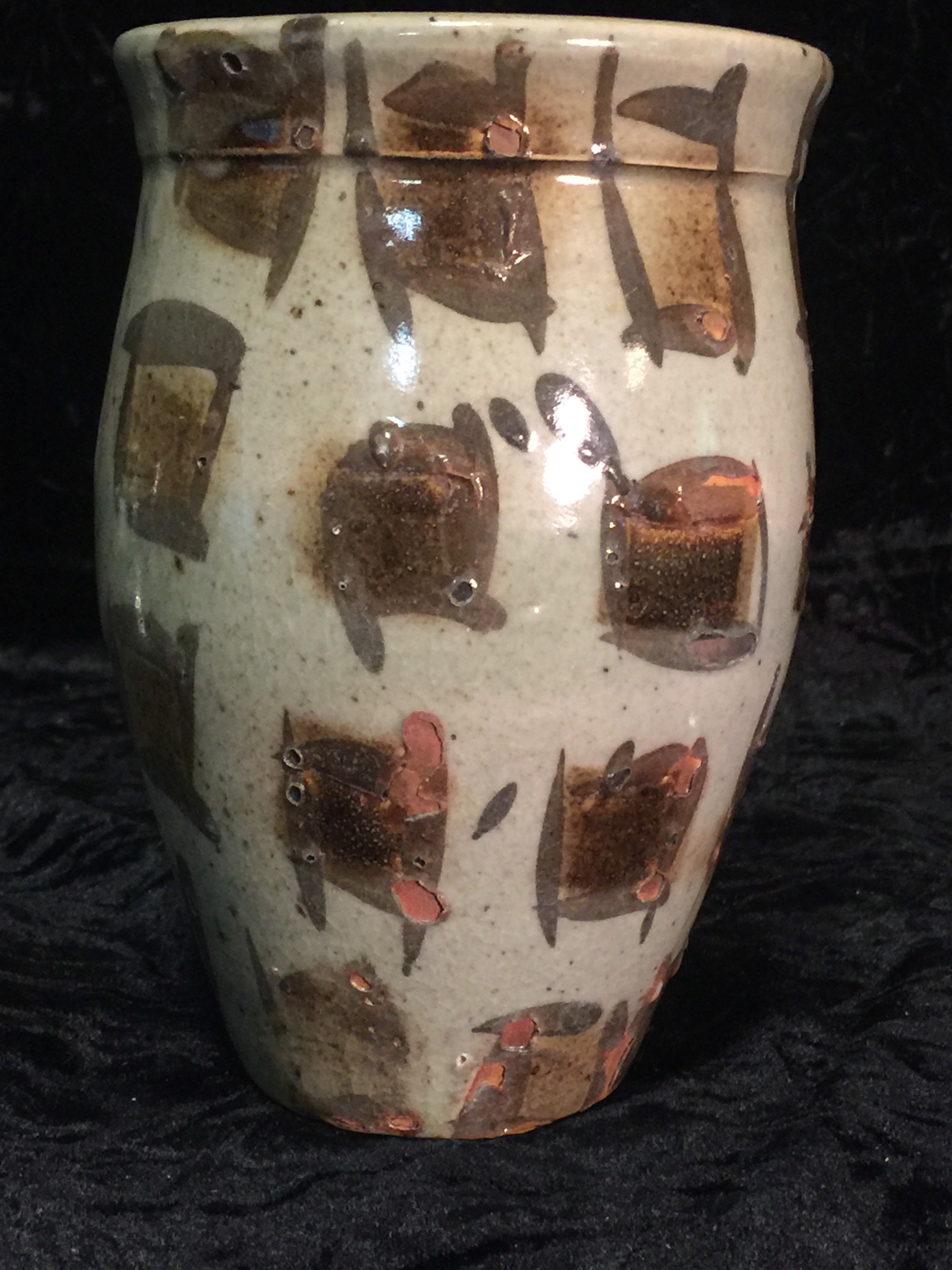Mid-Century T Smith Art Pottery Vase Signed T Smith W P in | Etsy
