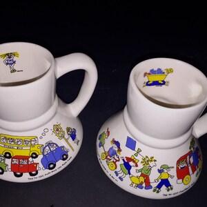 No Spill Non Slip Pottery Travel Coffee Mugs With School Teacher ...