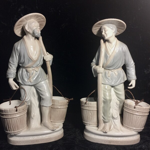 Chinese Couple Figurine - Etsy