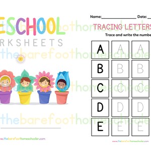 Preschool Pre-k Learning Bundle Printable Instant Download - Etsy