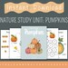 Nature Study Unit: Pumpkins - Etsy