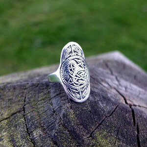 Anglo-saxon River Thames Silver Ring - Etsy UK