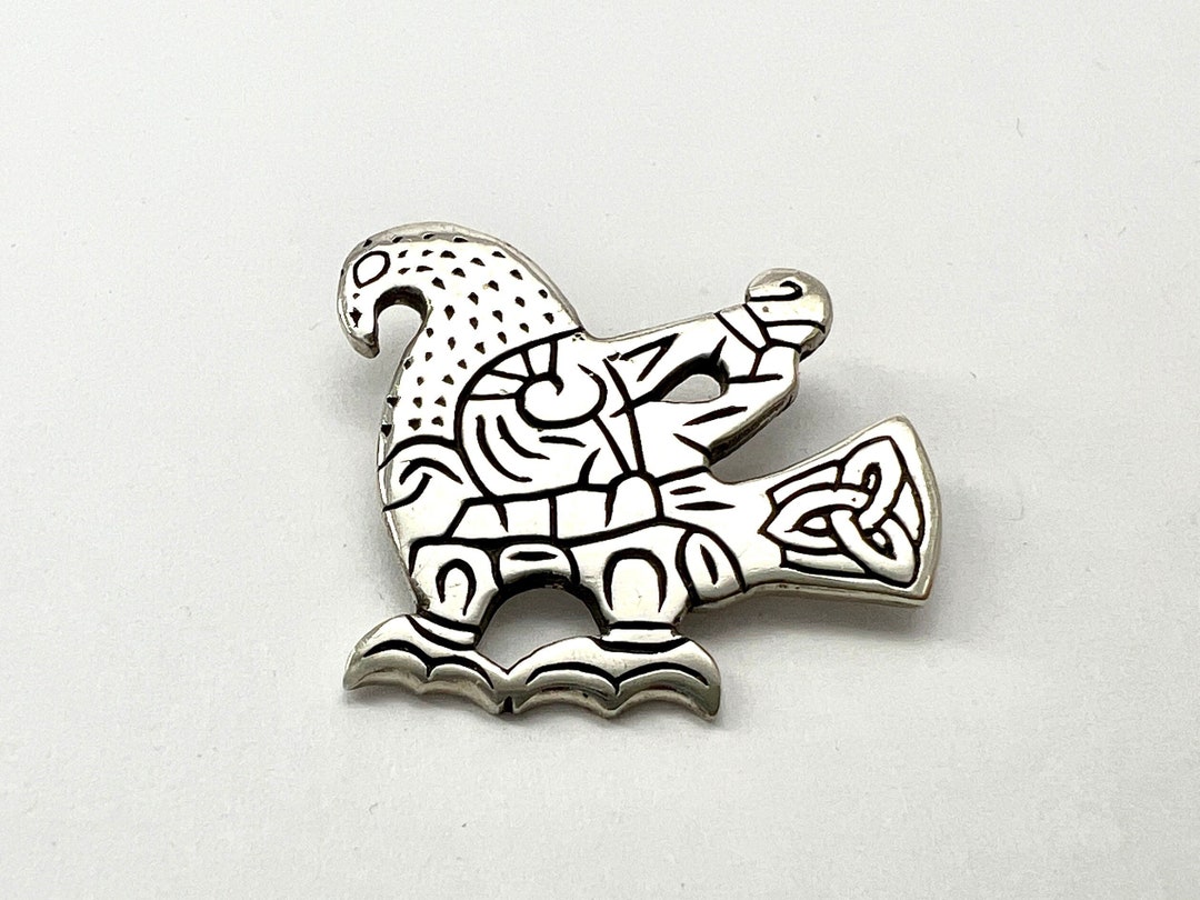 Viking Bird Pendant From Denmark - Etsy