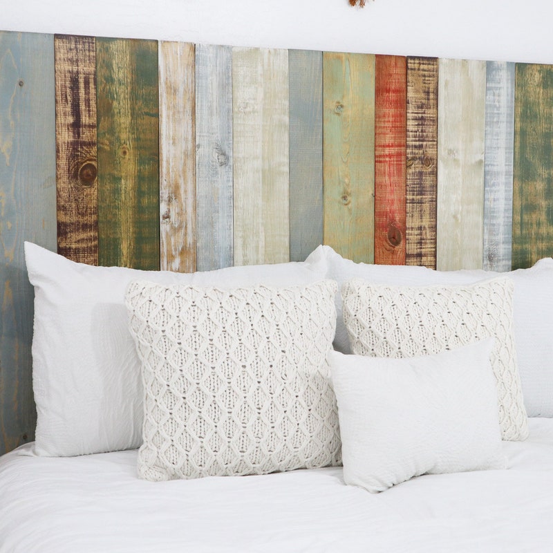 Boho Colorful Headboard - Etsy