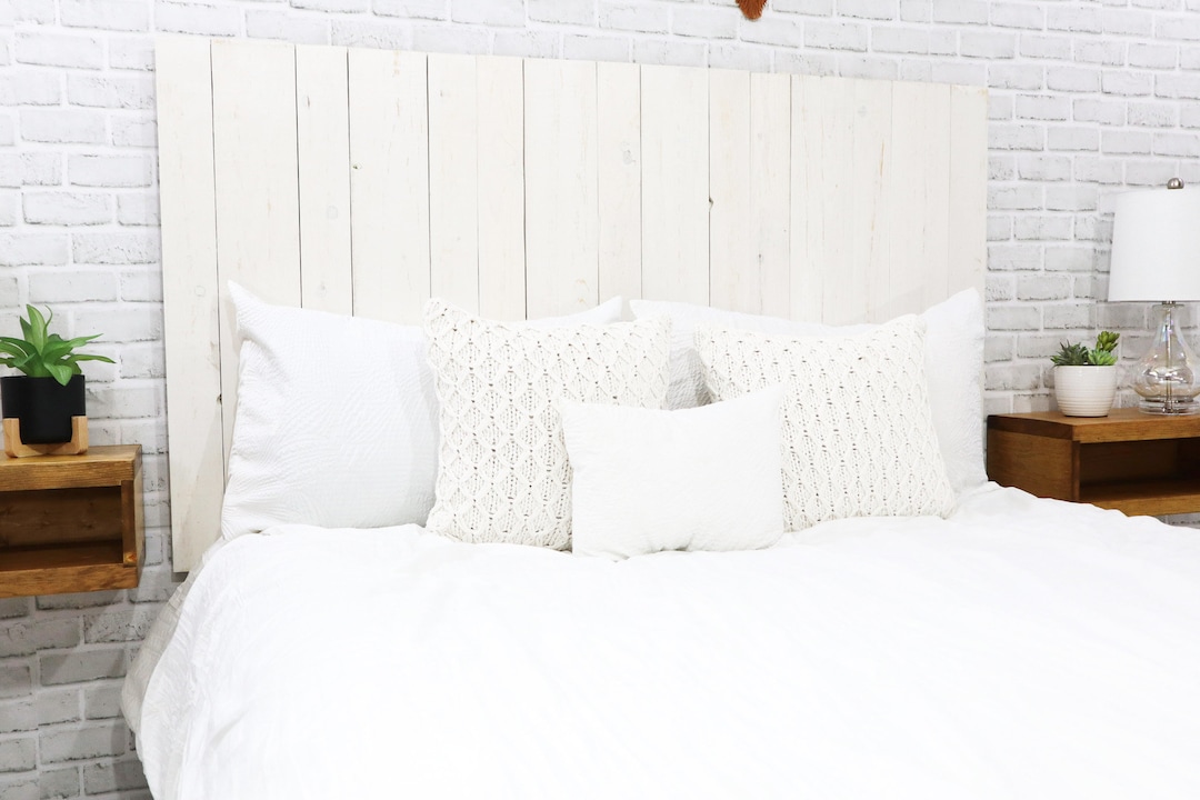 Whitewash Headboard, Contemporary Bedroom Furniture Style, Cottage Home ...