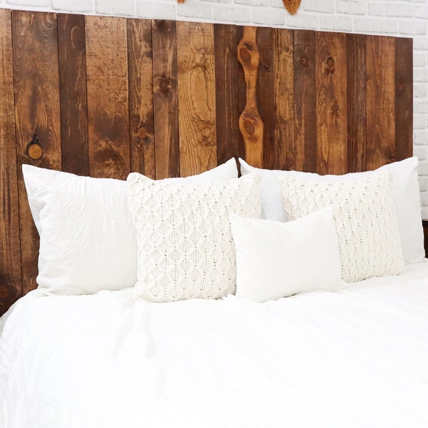 Rustic Headboard - Etsy