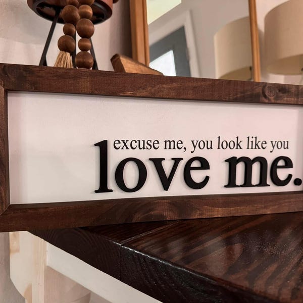 Wooden Love Sign - Etsy