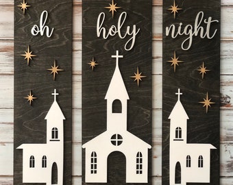 Oh holy night | Etsy