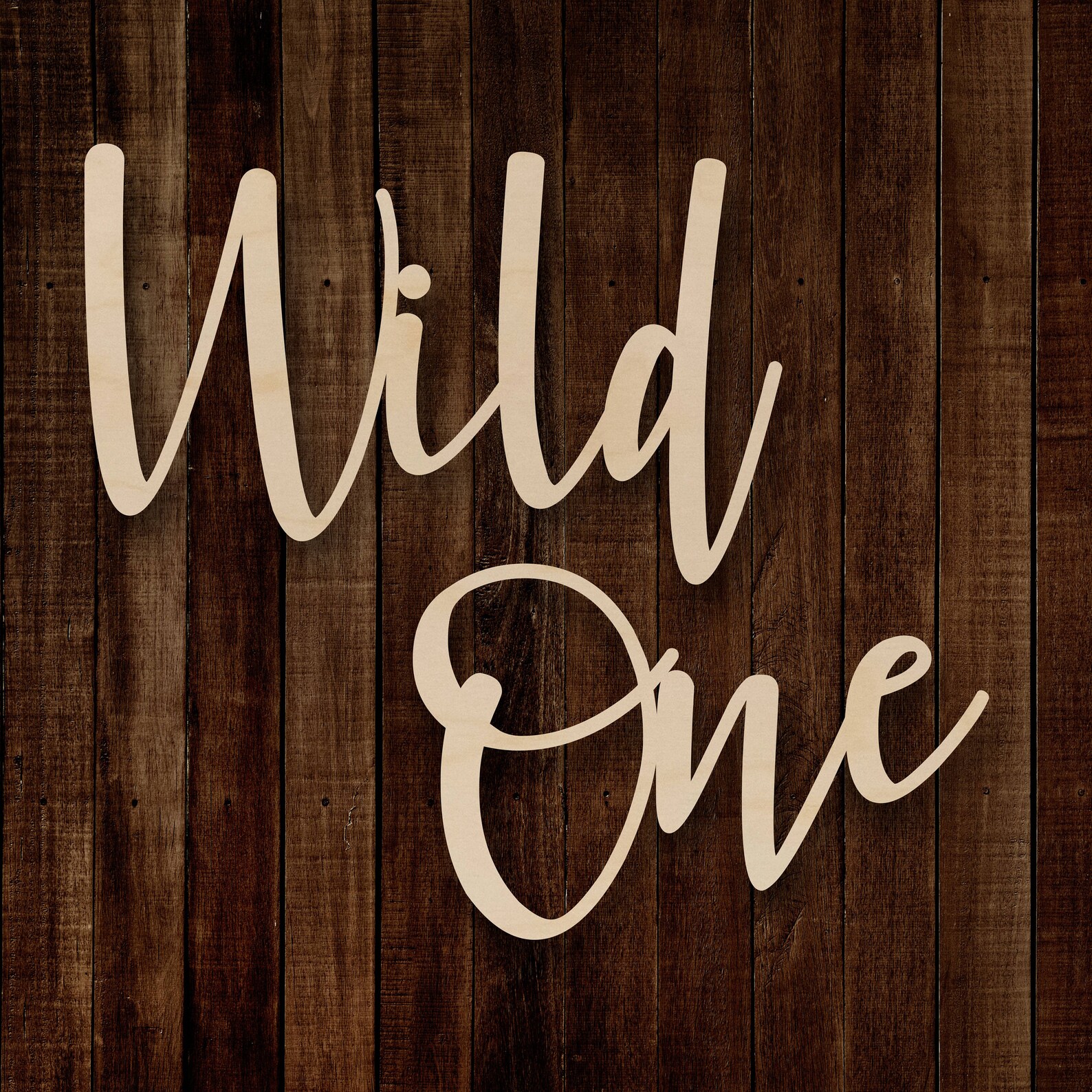 Wild One Wild One Back Drop Birthday Photo Prop Wild One - Etsy