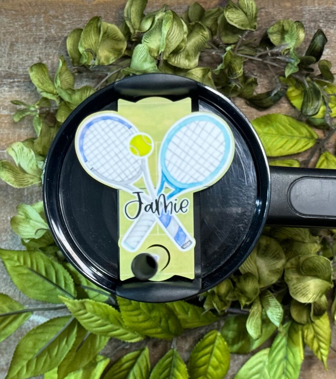 Stanley Cup H2.0 Tennis Name Tag, Name Tag for Stanley H2.0 Cup, Tennis ...