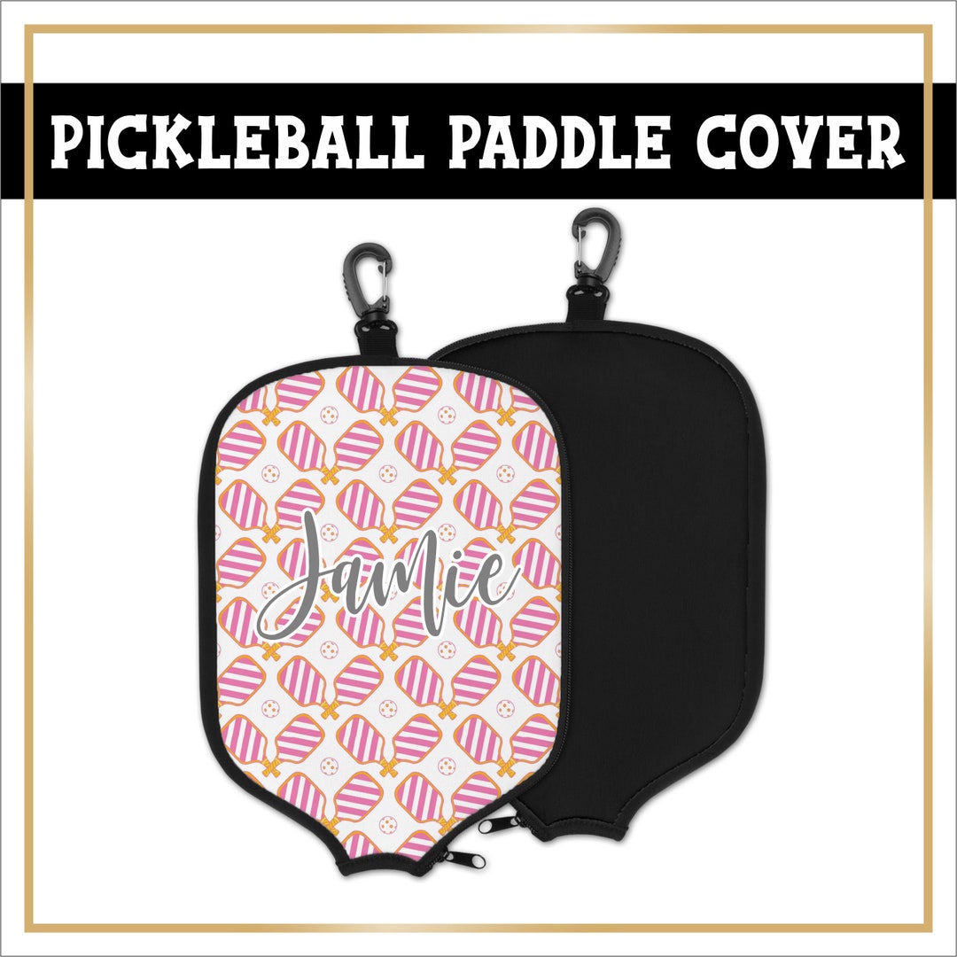 Pickleball Paddle Cover, Personalized Pickleball Paddle Cover ...